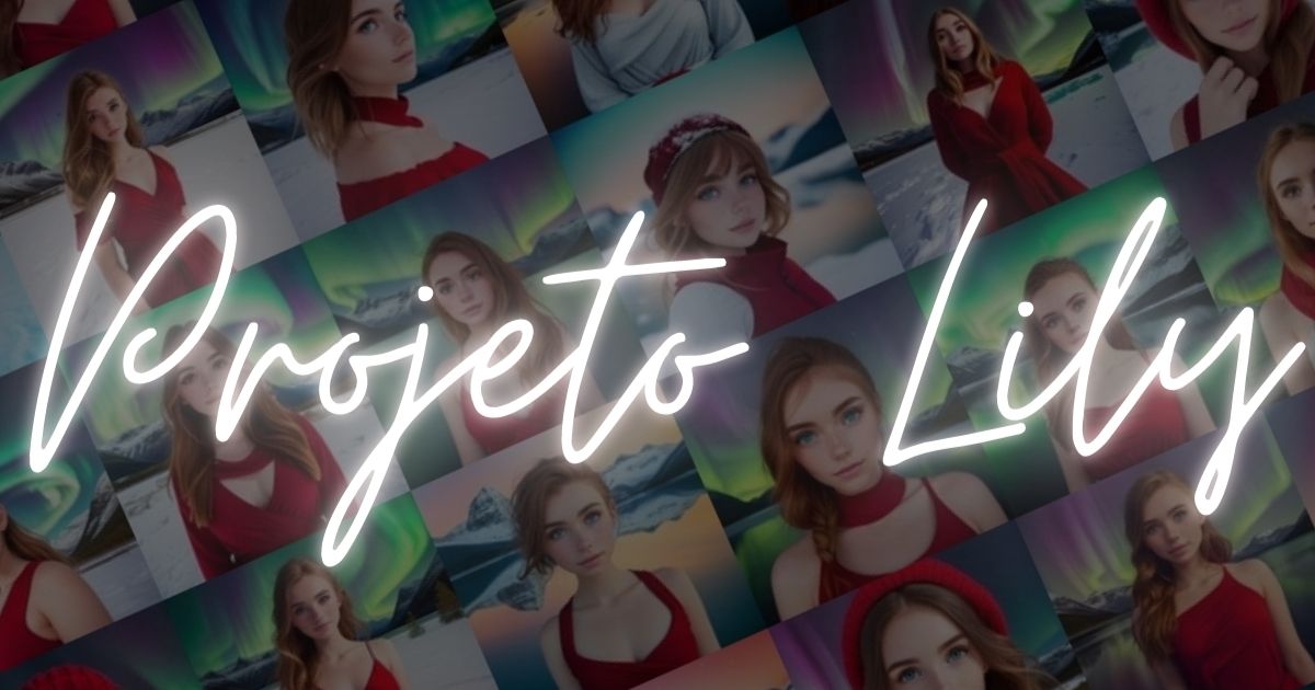Projeto Lily: IA criando 1000 imagens autênticas